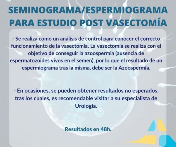Seminograma / Espermiograma - Hospital de Día PyC